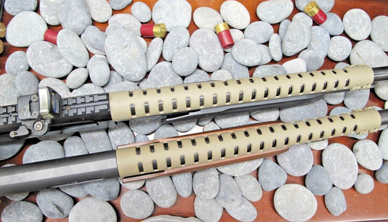 Custom HEAT SHIELD + CARLSON'S Remington 1100 PUMP 12 Gau 7 Rd Magazine ...