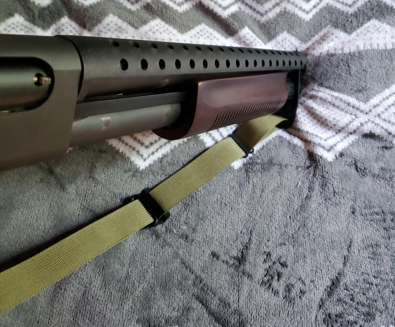 Mossberg Shockwave Heat Shield 590 Shotgun 12 Gauge CUSTOM ROUGH ...