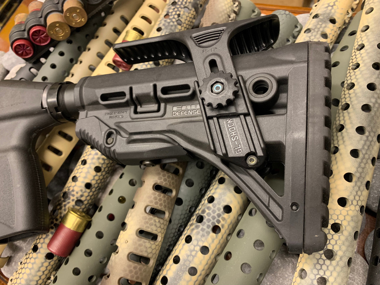 Recoil Reducing GL SHOCK FAB Defense PARDUS PUMP Stock 6 Position ...