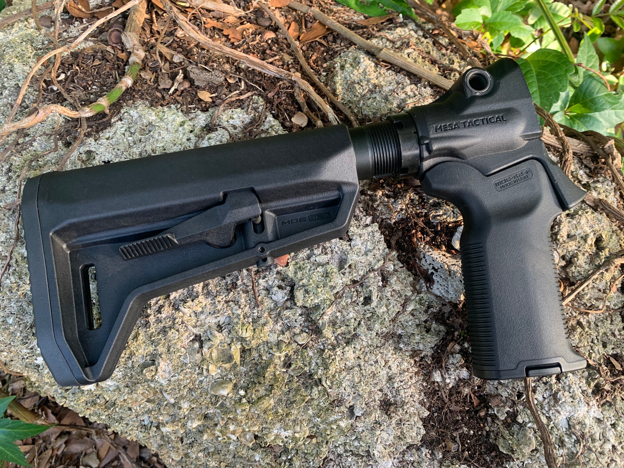 Mossberg Shockwave Magpul MINI STOCK Grip + Mesa Stock Shotgun Stock 6 ...