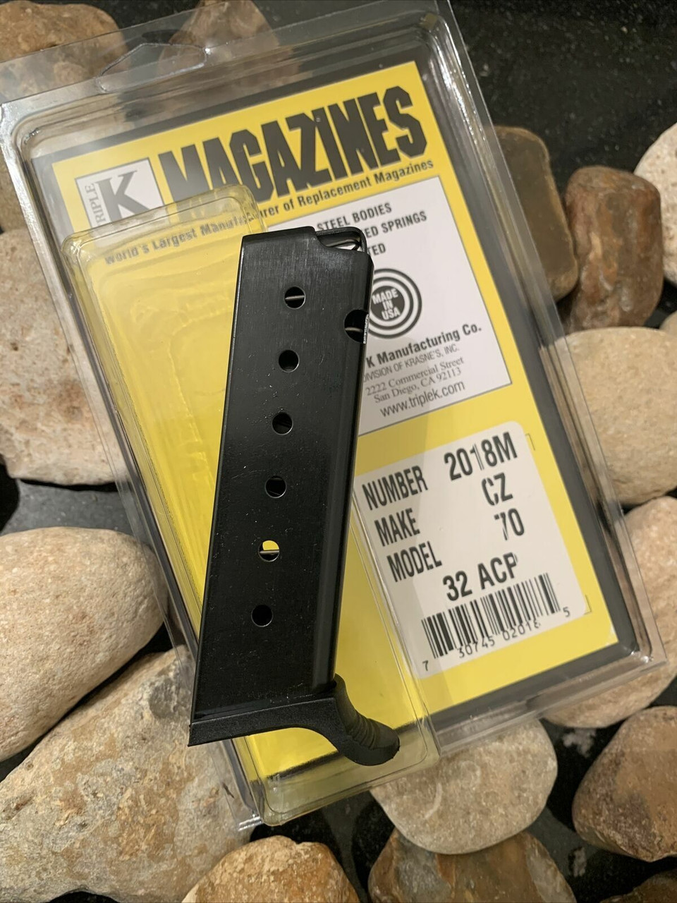 SINGLE Magazine for CZ50 CZ70 VZOR70 8rd 32 ACP 2018M Czech 32 Autos ...