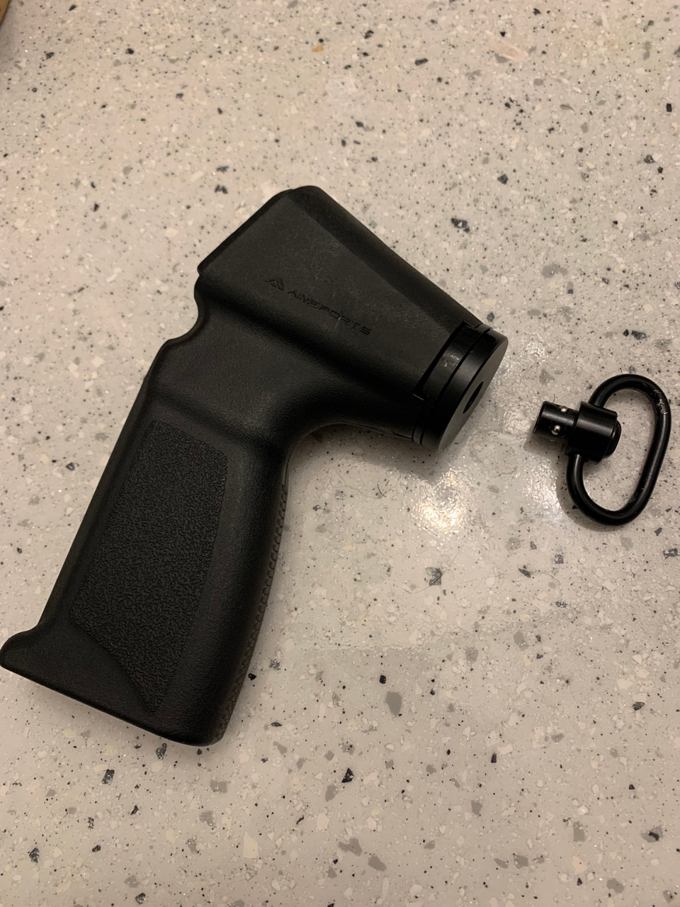 PARDUS PUMP PISTOL GRIP Shotgun Tactical Single Point QD SWIVEL Grip ...