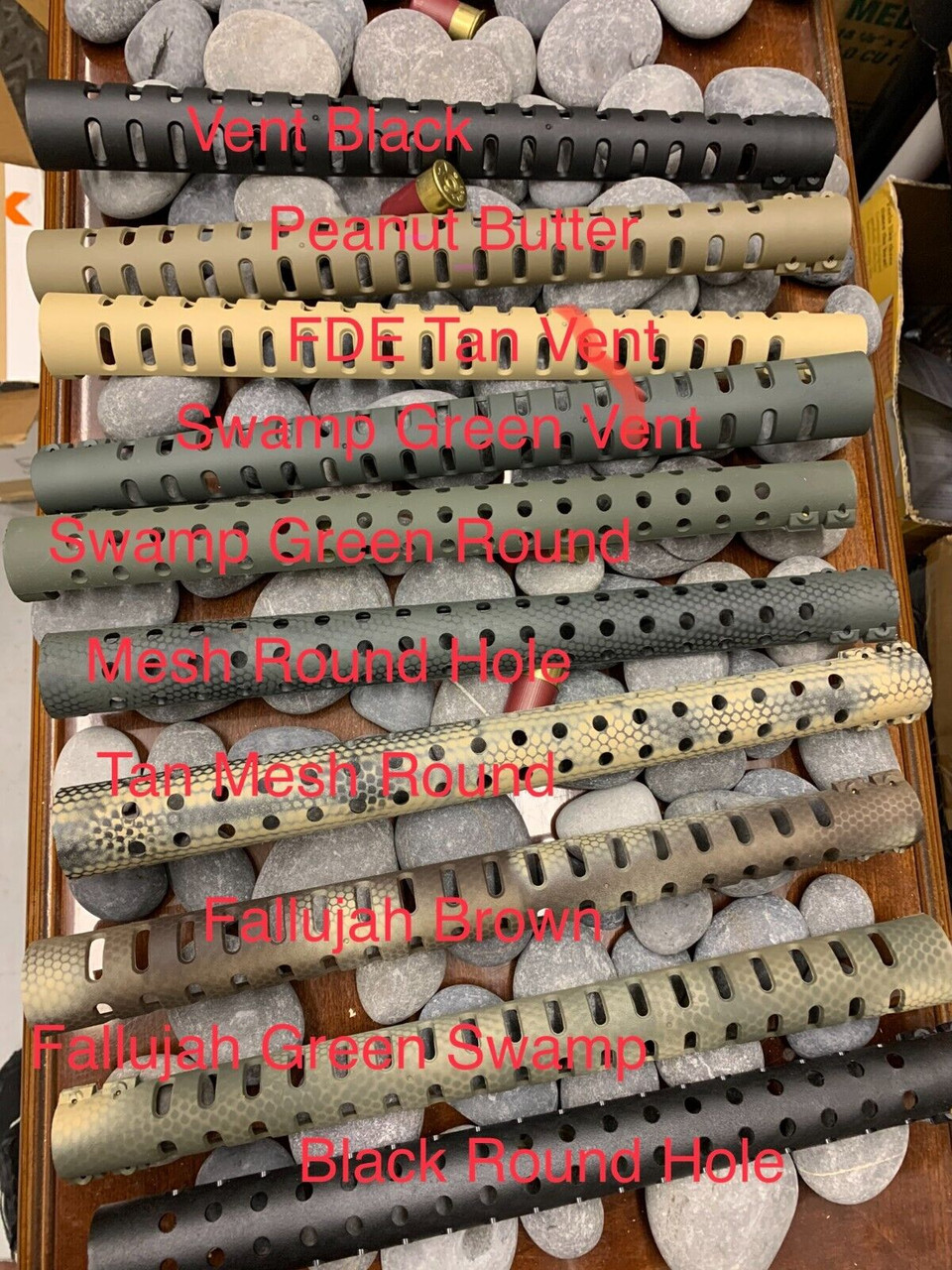 (You Pick) CUSTOM PAINT MOSSBERG SHOCKWAVE Heat Shield Shotgun ROUGH ...