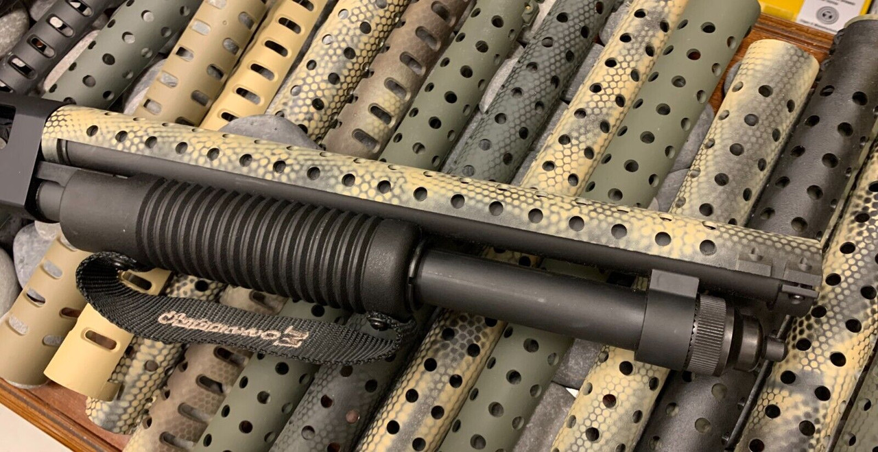 (You Pick) CUSTOM PAINT MOSSBERG SHOCKWAVE Heat Shield Shotgun ROUGH ...