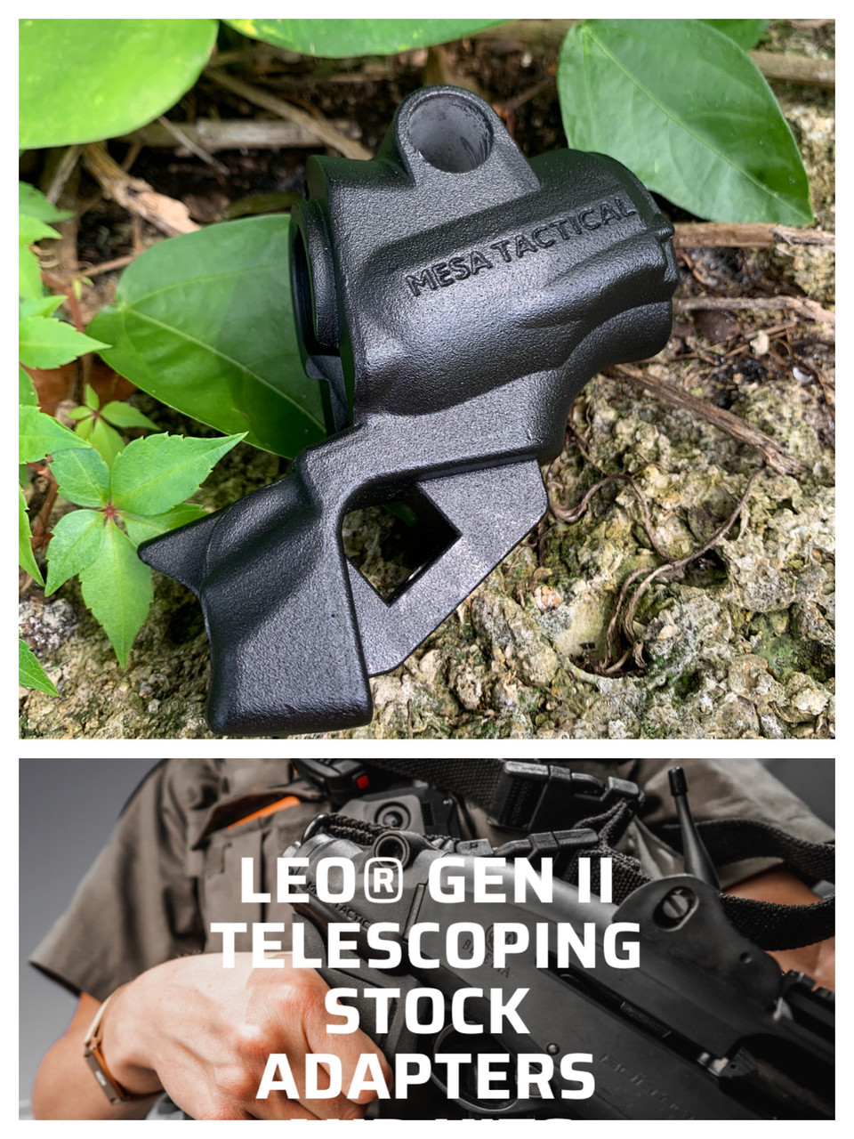 20 Gauge Mossberg 500 MESA Tactical LEO Fits 6 Position Stock Adaptor ...
