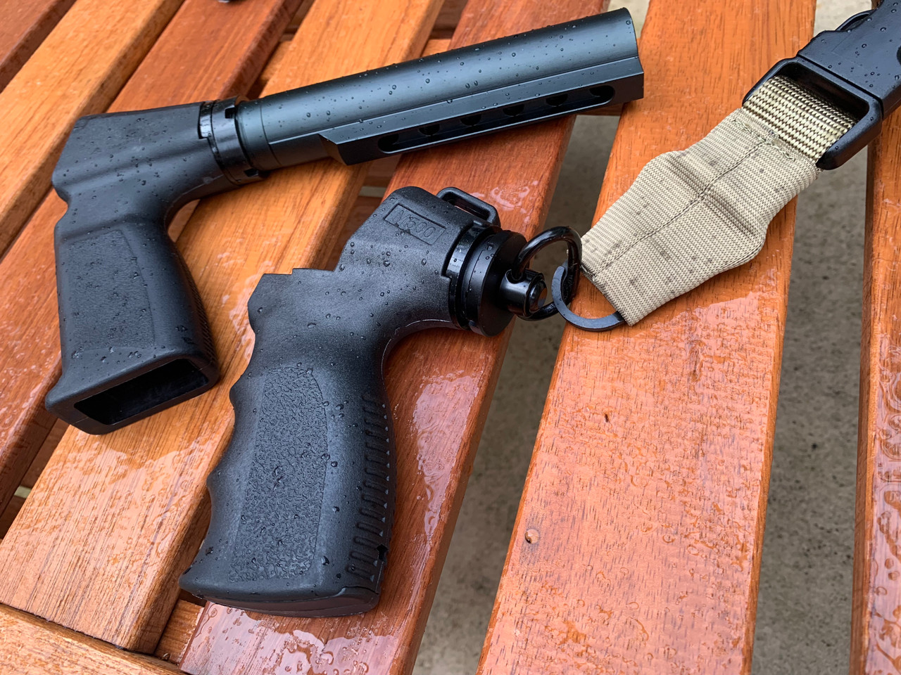 Remington 870 TACTICAL TRANSITION Shotgun PISTOL GRIP Kit BUFFER SLING ...