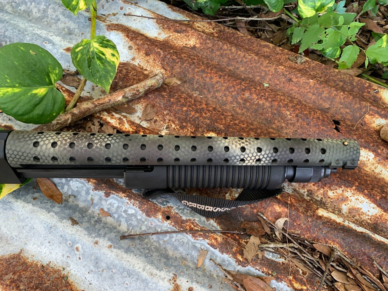Custom 4-COLOR CAMO MOSSBERG SHOCKWAVE Heat Shield Shotgun ROUGH ...