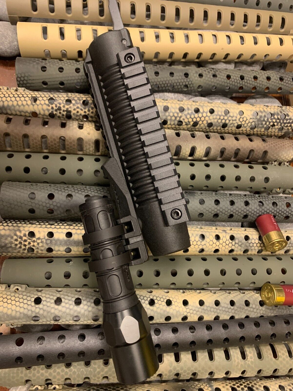 SUREFIRE TORCH Maverick 88 Tactical FOREND Assembly w/Action Bars TRI ...