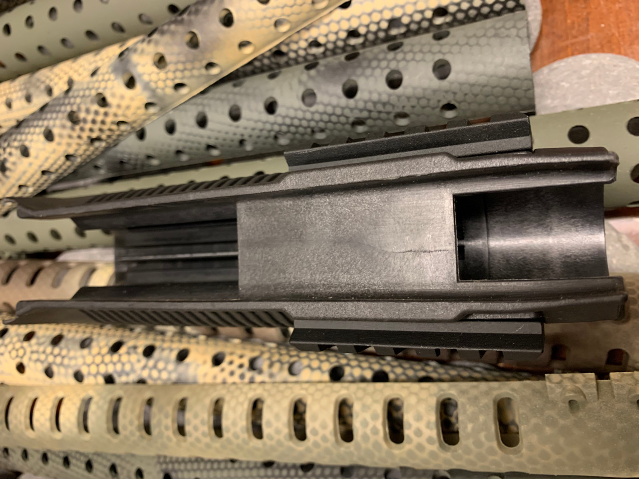 Zytel Remington TAC-14 Forend + HAND STRAP COVER Picatinny Side Rails ...