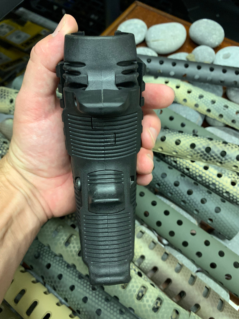 Zytel Partner PUMP Forend + Magpul Angled Foregrip AFG Picatinny Side ...