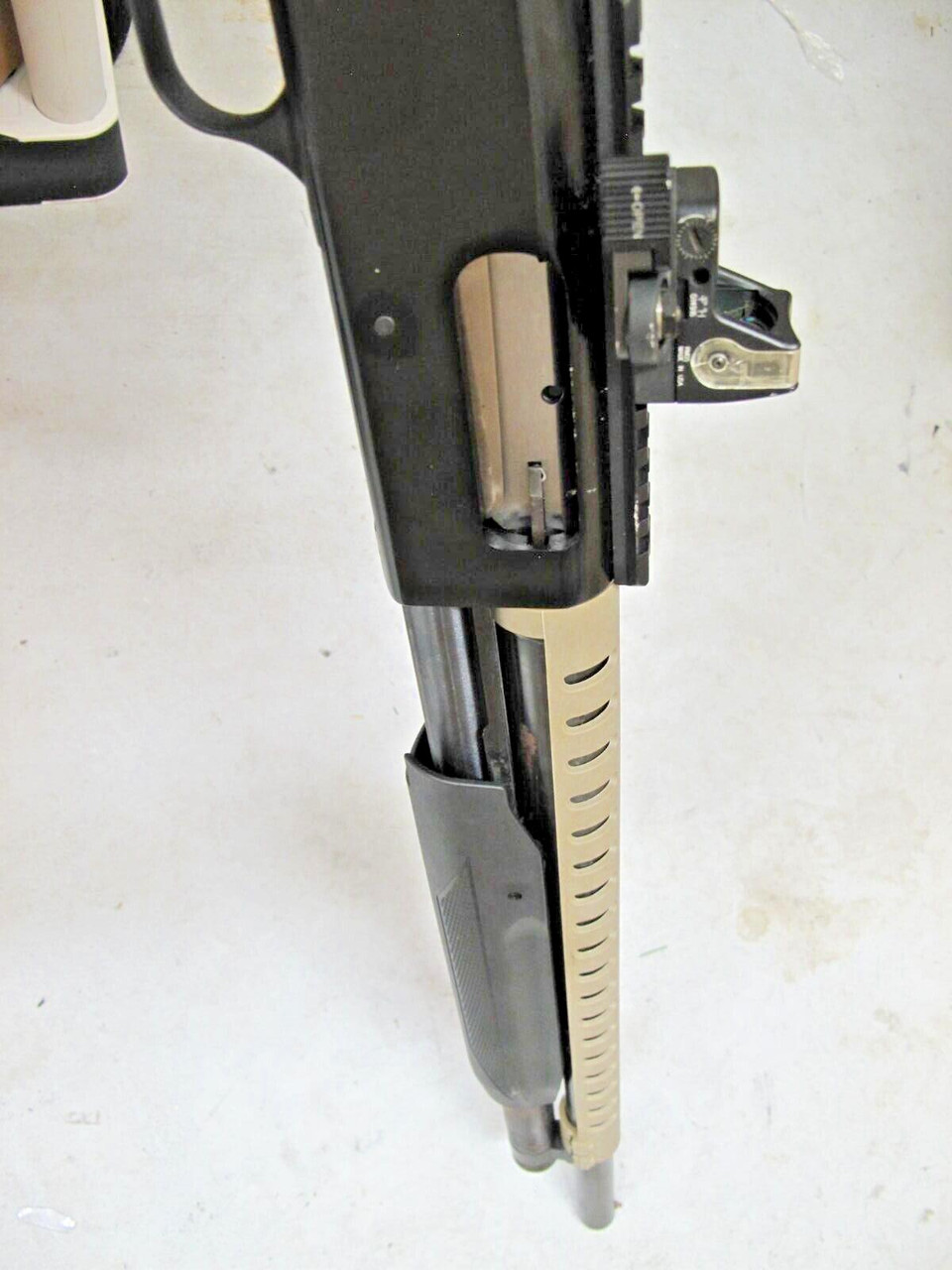 FDE DESERT TAN SAVAGE 350 Heat Shield Tactical Shotgun 12 Gauge Barrel ...