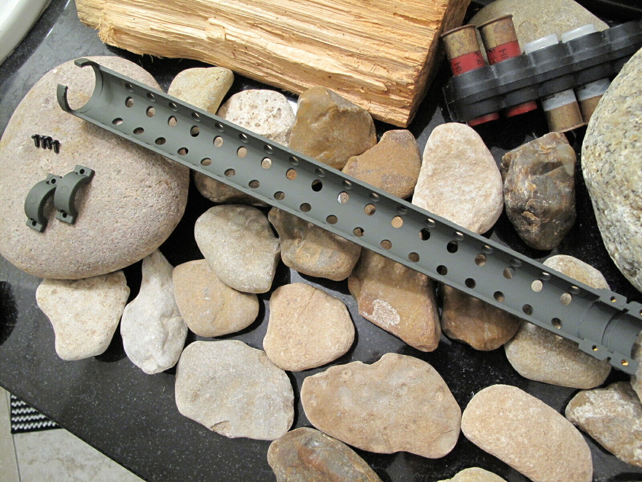 SWAMP DRAB SAVAGE 350 CUSTOM DURACOAT Heat Shield Tactical Shotgun 12 ...