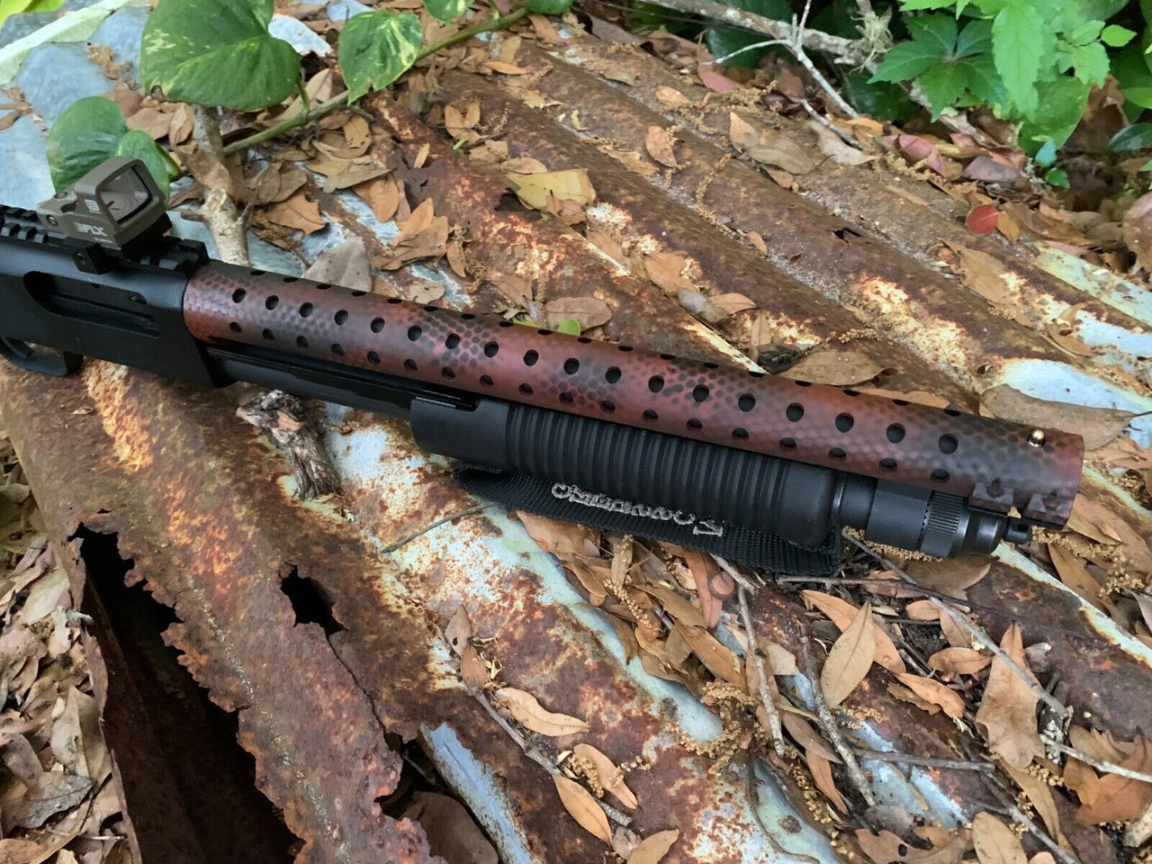 Mossberg Shockwave Heat Shield MERIDIAN RED 590 Shotgun 12GA ROUGH ...