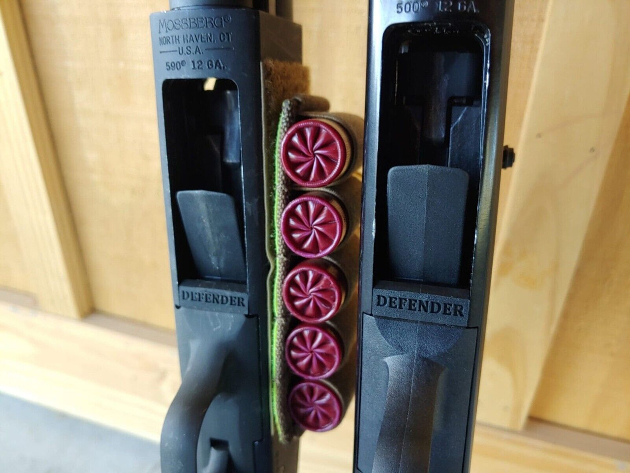 Defender MINI SHELL Adaptor + Heat Shield MAVERICK 88 12 Gauge BARREL ...