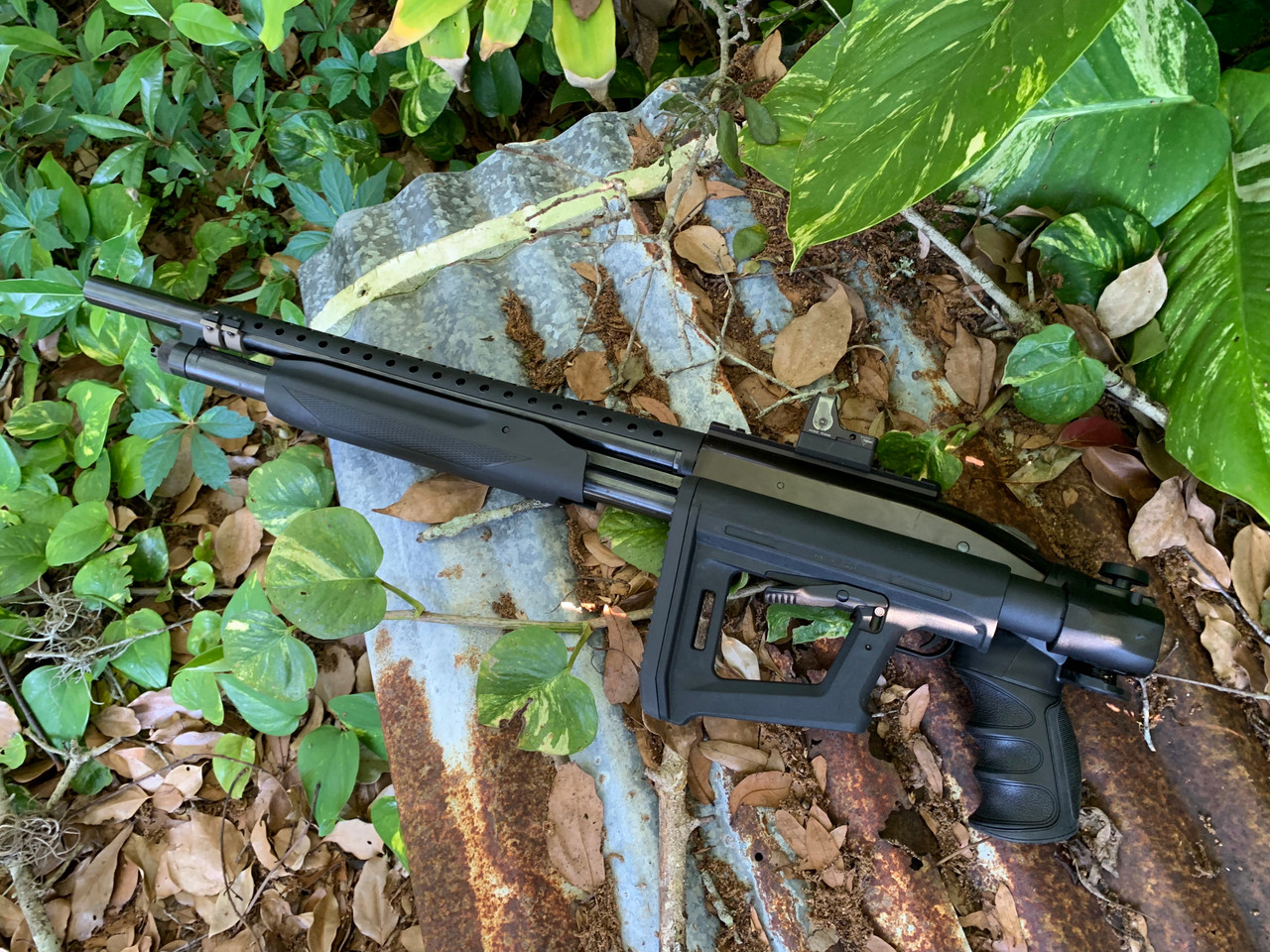 Mossberg Shockwave Side Folding + MAGPUL PR STOCK Folder ALL USA MADE ...