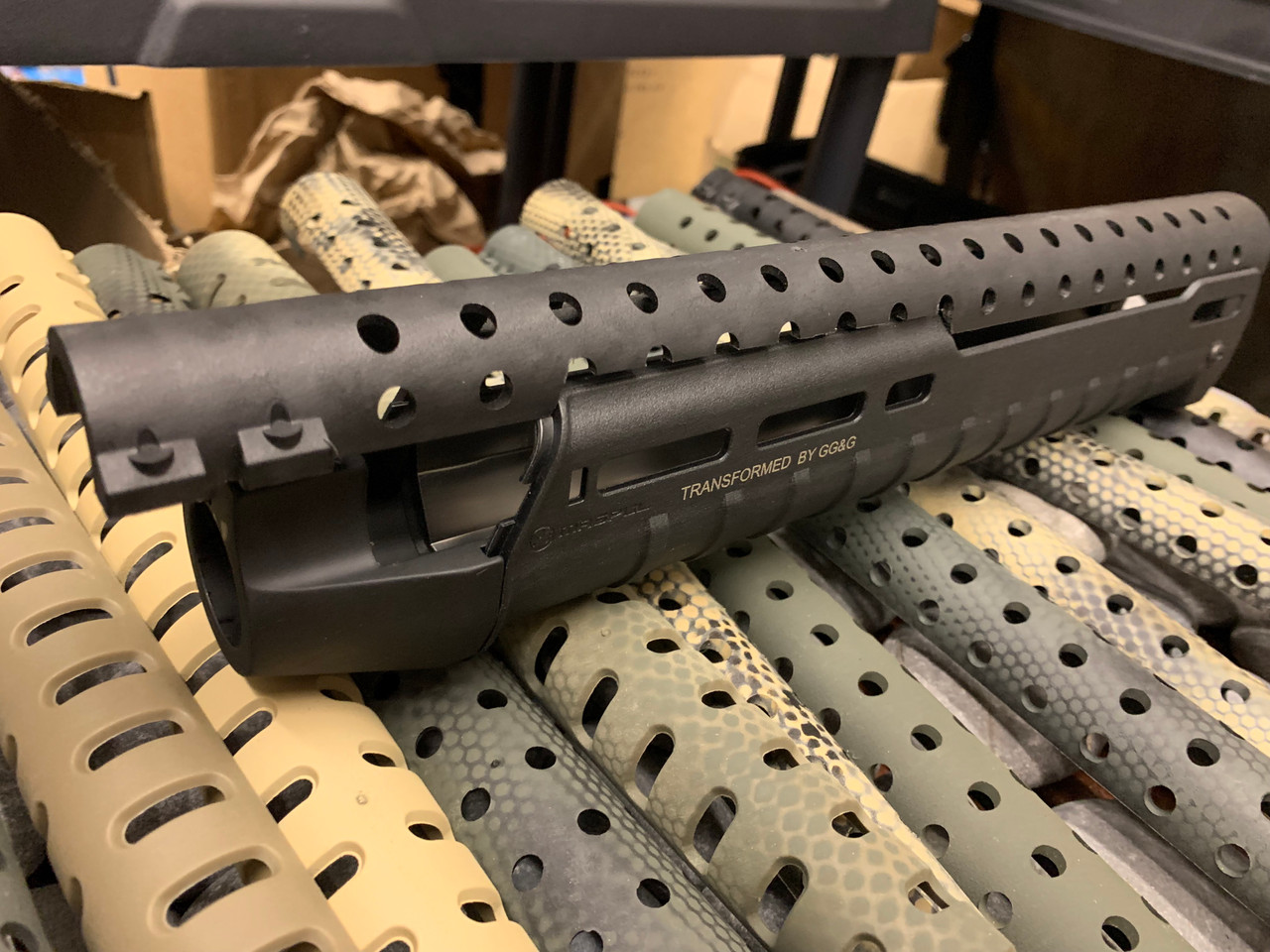 Beretta 1301 AIRDUS Handguard CUSTOM Heat Shield Shotgun 12GA RAW CUT ...