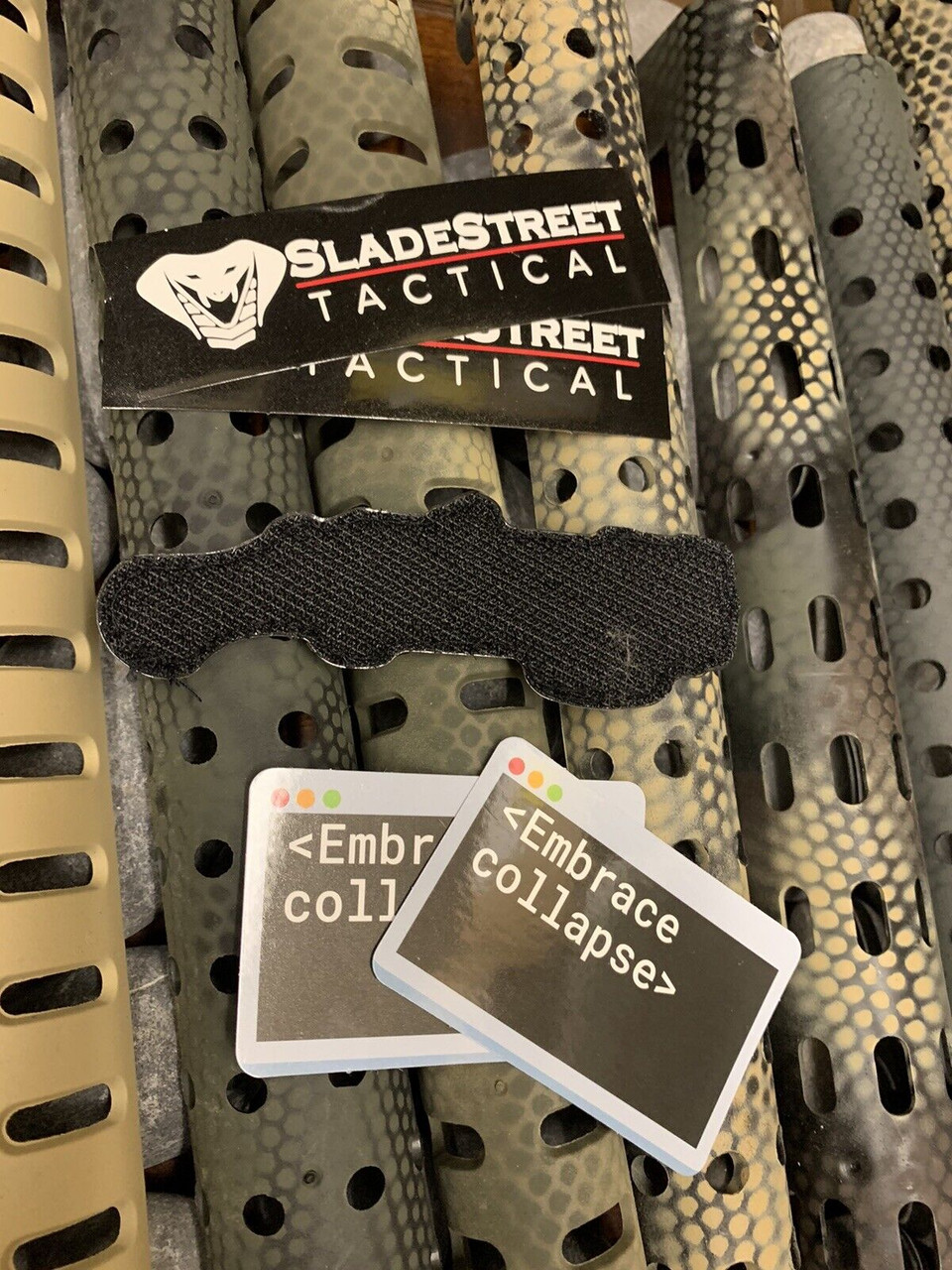 SladeStreet Tactical Slaps & Patch Kit Tacticool Sticker Pack Shockwave ...