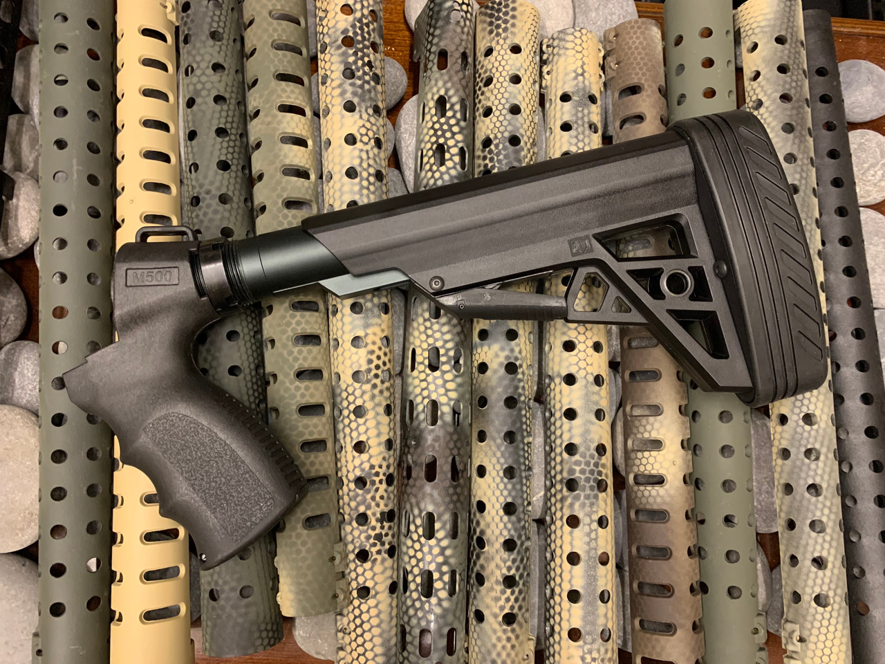 Mossberg 500 SUPERCUSH Pistol Grip RECOIL Stock TELESCOPING Shotgun ...
