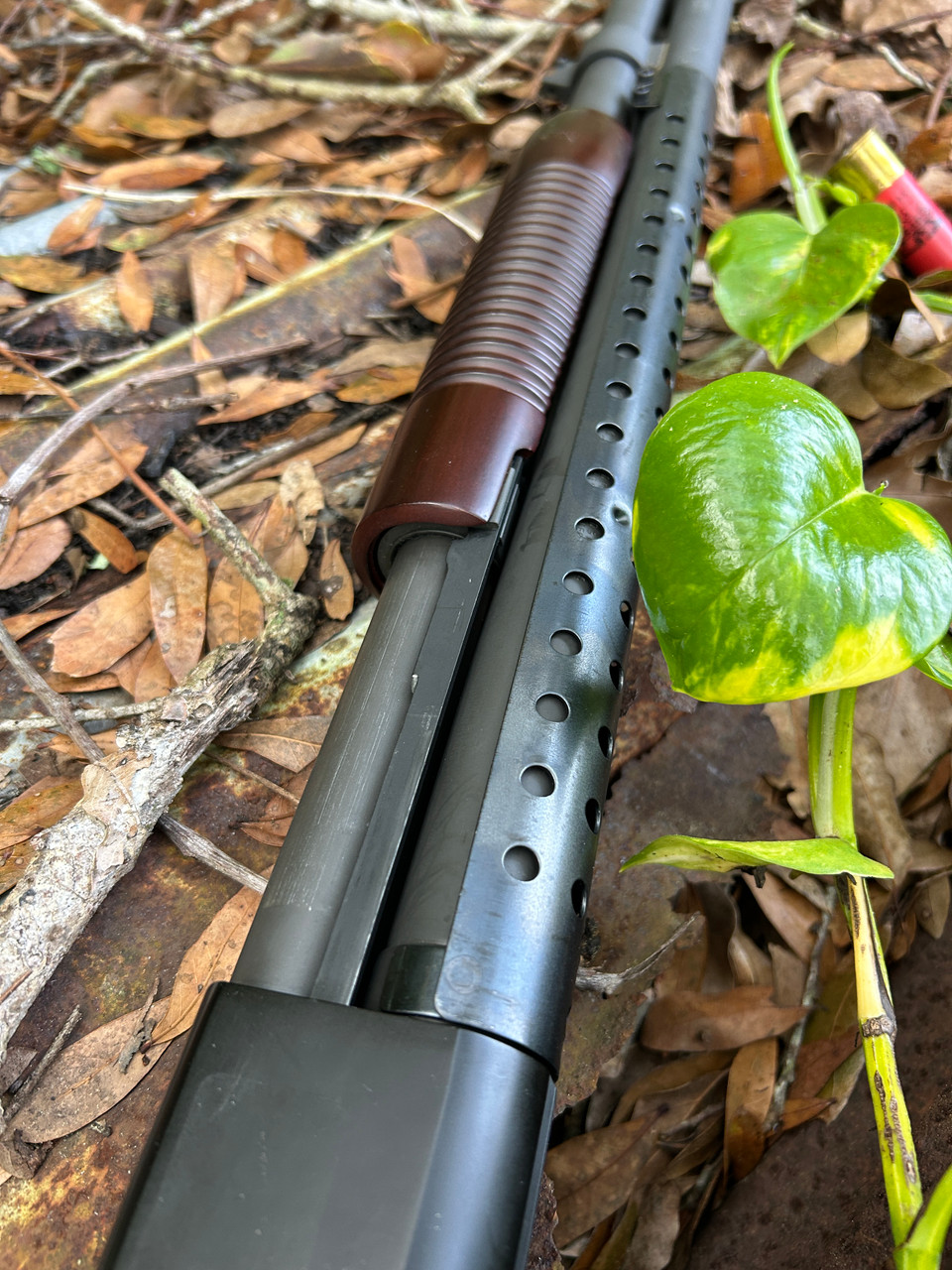 Mossberg 590 A1 Tactical Steel HEAT SHIELD 12 Gauge CUSTOM ROUGH RETRO MOD Heavy Barrel 590A1 ...