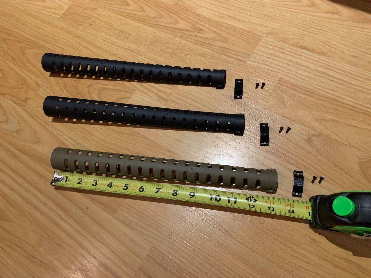 ROCK ISLAND PF14 OVAL HOLES VAPOR Heat Shield Shotgun 12G CUSTOM ROUGH ...