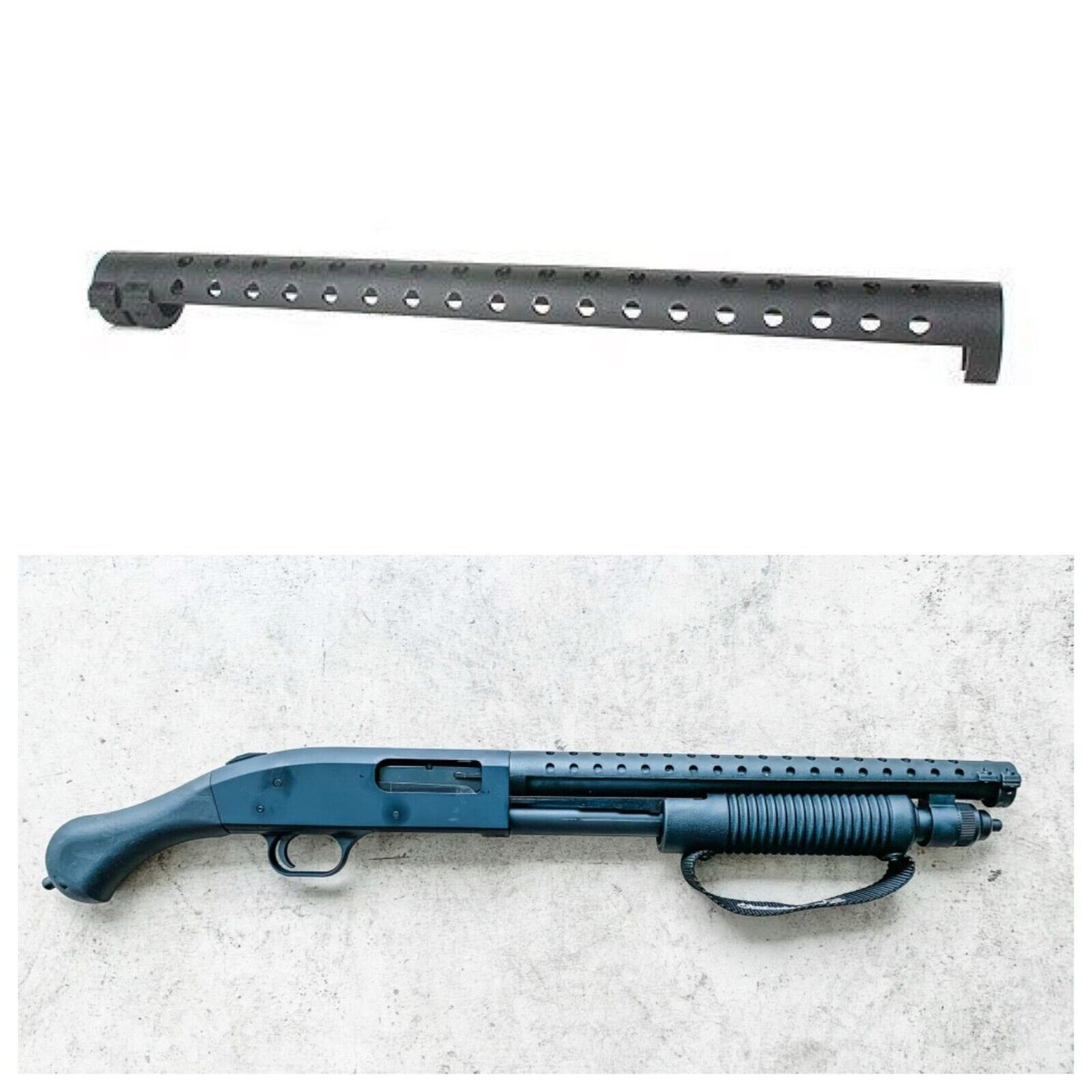ROCK ISLAND VRPF14Heat Shield Single BRACKET Shotgun 12GA CUSTOM ROUGH ...