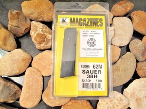 SINGLE Fits Sauer And Sohn 38H Pistol Magazine Mag 8 Round .32 Auto 32 ...