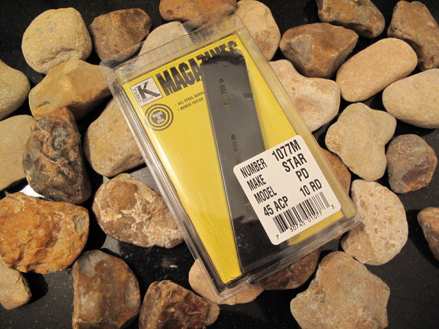Single Fits STAR PD 45 .45 ACP EXTENDED 10 ROUNDS Clip Mag Magazine USA ...