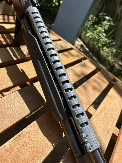 Heat Shield Weatherby REAPER WOLF or MESH GREY 12 Gauge CUSTOM SPRAY ...