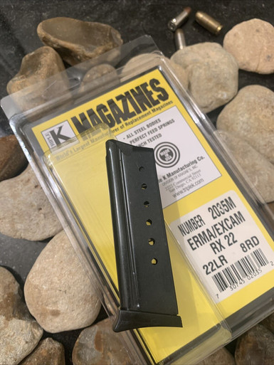 Erma, Excam RX22 .22 8 rd magazine Mag Mags .22lr 8 RD USA Made - Slade ...