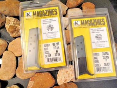 2-Pack Fits FIE Titan II, Excam GT, Targa 380 or 32 Blued Steel 7 RD ...