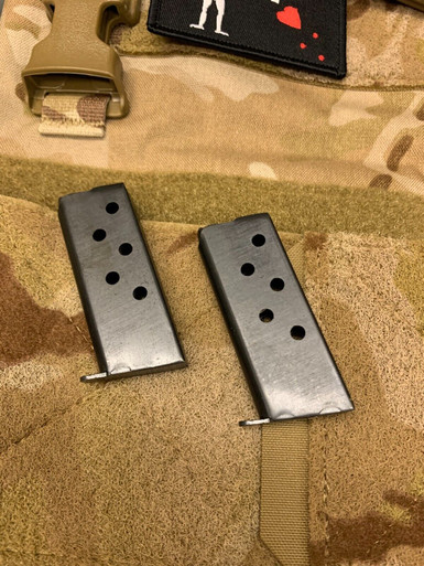 2 PACK Walther Model 2 and Model 5 6 Round .25 Magazine Very Scarce Mag ...