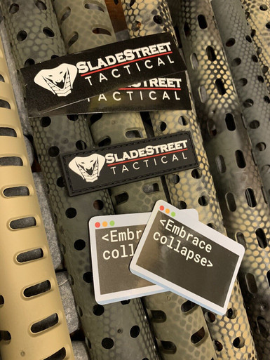 SladeStreet Tactical Slaps & Patch Kit Tacticool Sticker Pack Box Logo ...