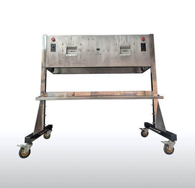 Dual Station Bucker | Cannabis Bucking Machines | Python Industries