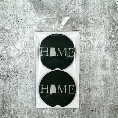 Alabama Home Car Coaster Set