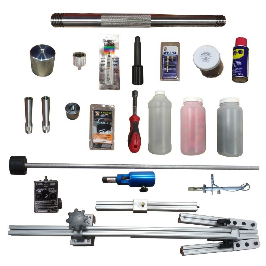 EOD PAN Disrupter Kit w/ Push Lock Breech and Post Stand