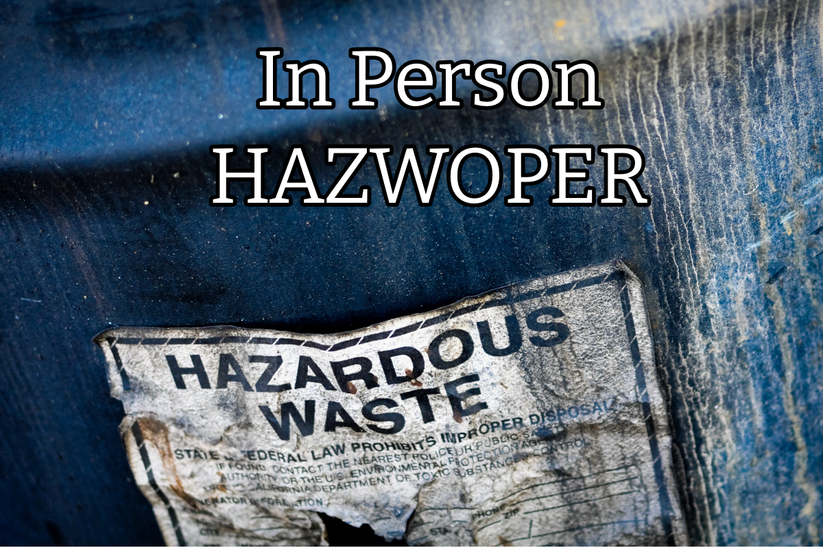 40-Hour HAZWOPER Training | OSHA Initial Compliance | EOD Gear