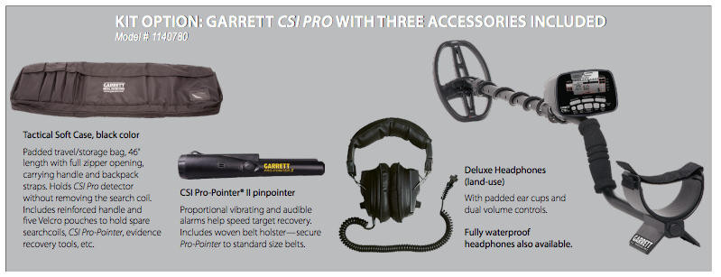 Garrett CSI Ground Search Pro Recovery Kit