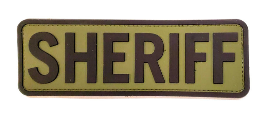 PVC Sheriff Placard | EOD Gear Custom Solutions