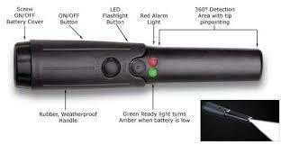 The Garrett THD Tactical Metal Detector is silent and small.