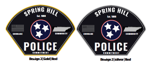 Spring Hill PD Embroidered Patch - EOD Gear