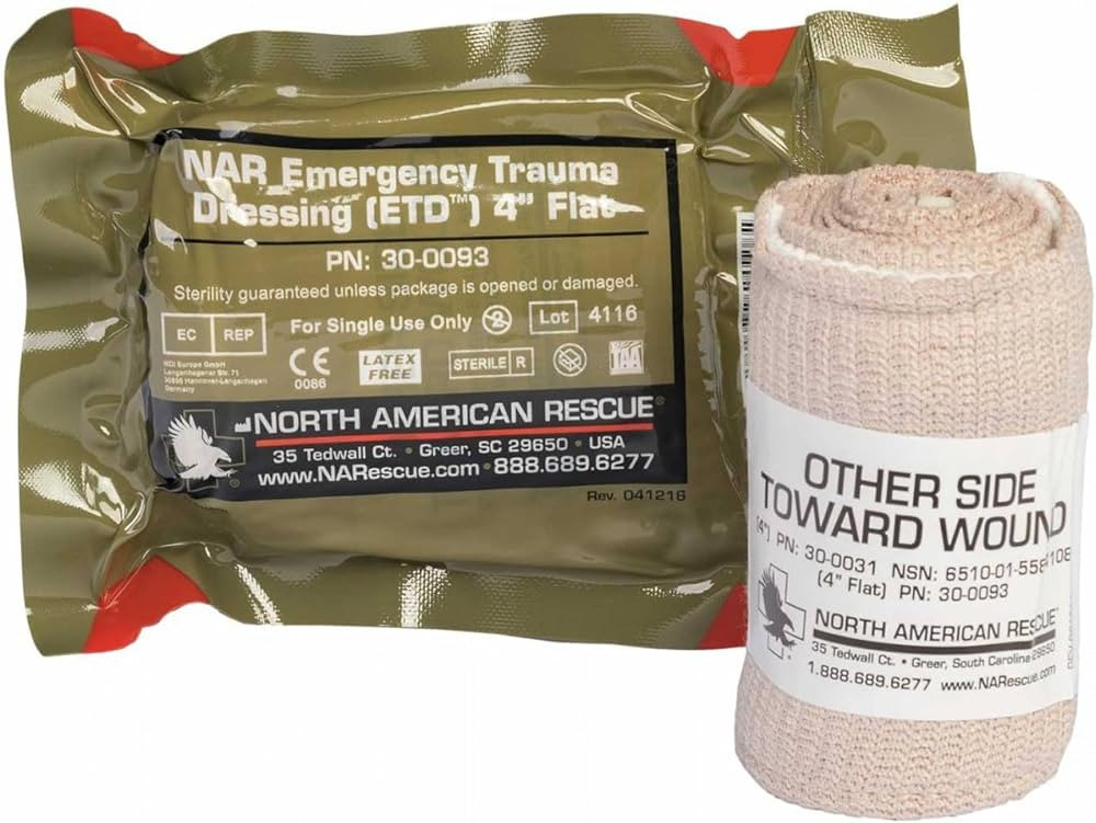NAR Emergency Trauma Dressing ETD 4 Inch | EOD Gear