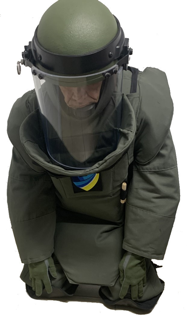 360 Degree Protection - Demining Suit