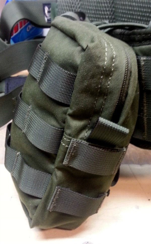 Go Big with a Large Utility MOLLE Pouch Zipped by Warrior...