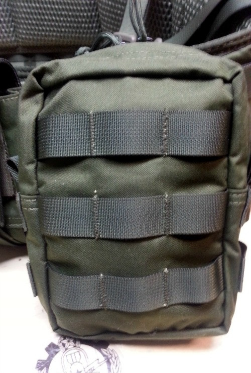 Go Big with a Large Utility MOLLE Pouch Zipped by Warrior...