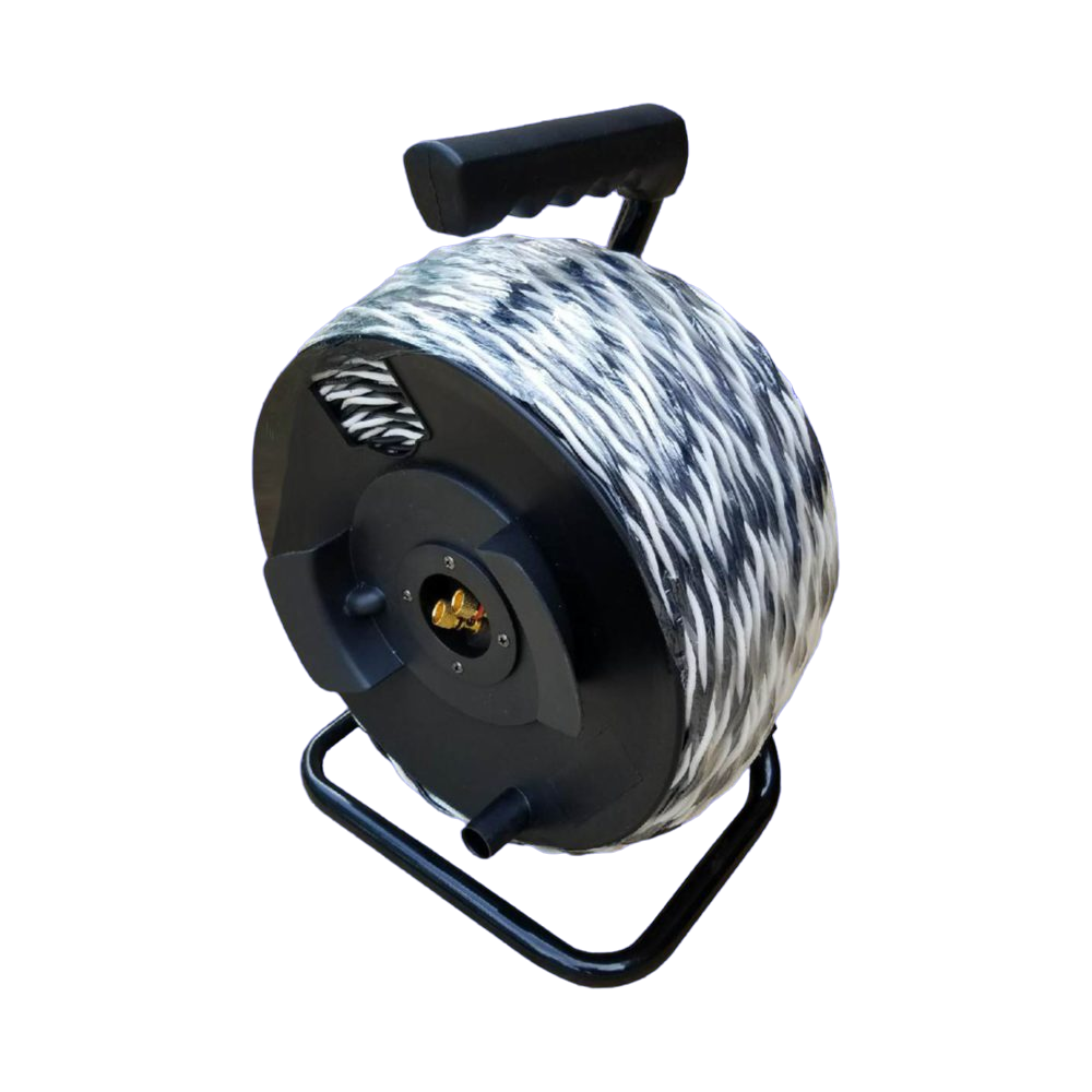 This Firing Wire Reel is solidly built and holds plenty.