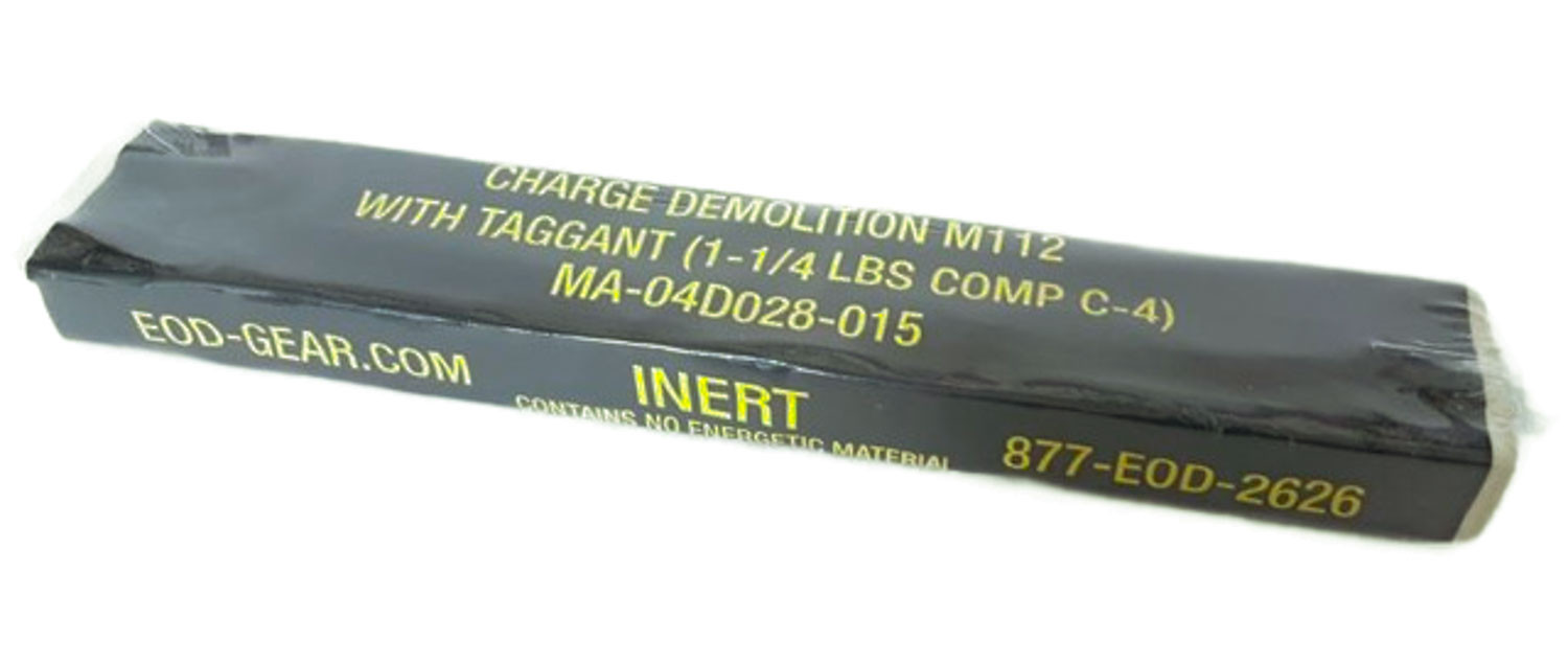 Inert M112 C4 Block | Demolition Training Aid – EOD Gear