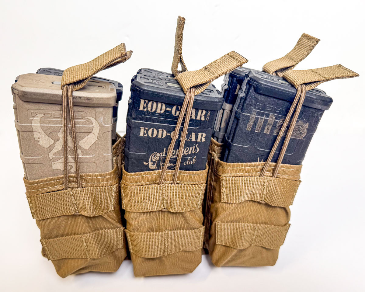 Triple Velcro Mag Pouch | Triple 5.56 Mag Pouch | EOD Gear