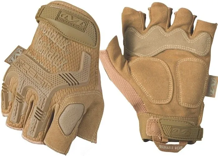 M-PACT Fingerless Gloves - Coyote - EOD Gear