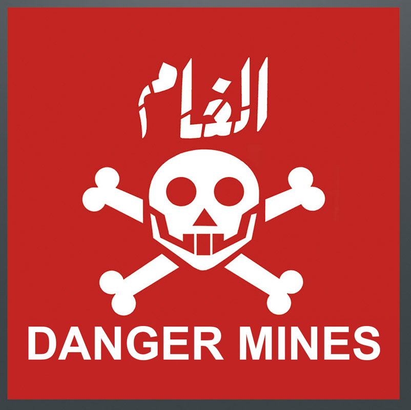Danger Mine Flag - EOD Gear