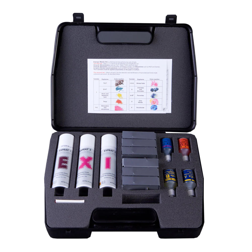 Expray - Regular Explosive Detection and Identification Field Test Kit ...